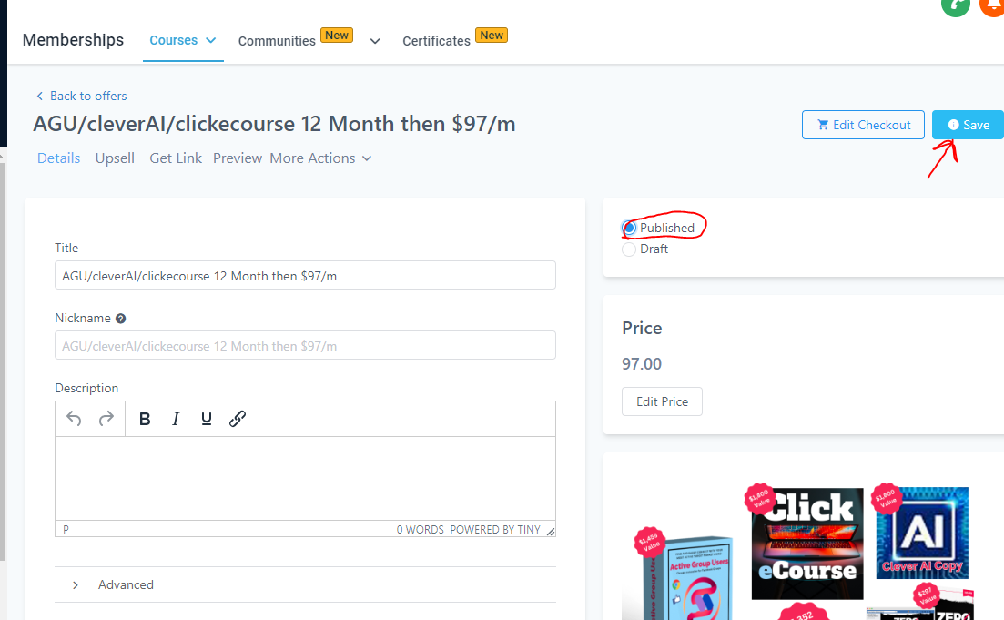 Course Income Secrets #495 - How to create Sales Funnel in Digital Mentor Hub? - Jean-Serge Gagnon